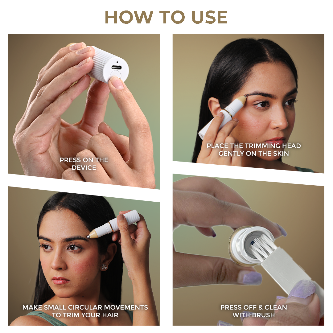 WINSTON Rechargeable Eyebrow Trimmer for Women – Winston Electronics