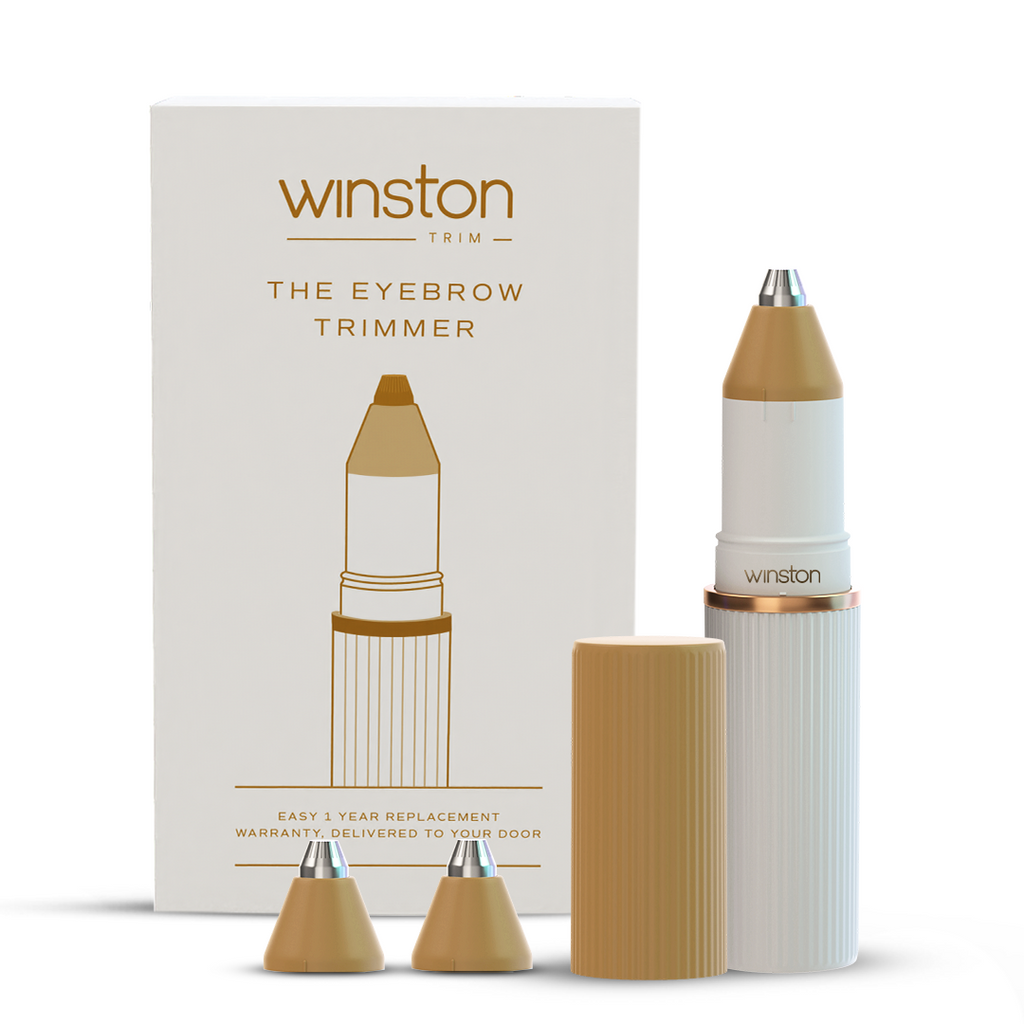 Eyebrow Trimmer + 2 Extra Trimming Heads