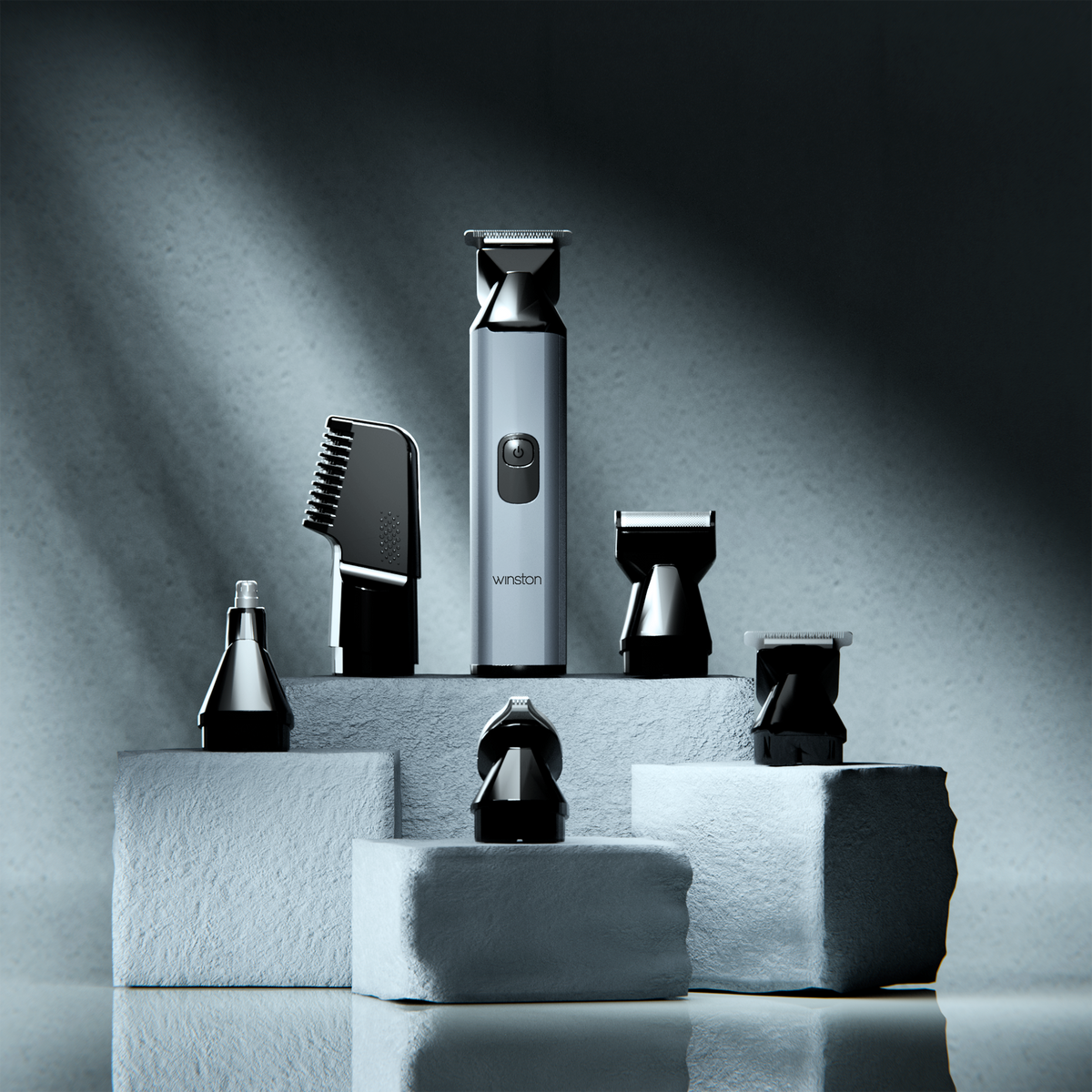 Groom 360 | Full Body Trimmer With 6 Attachments & IPX7 Waterproof Design