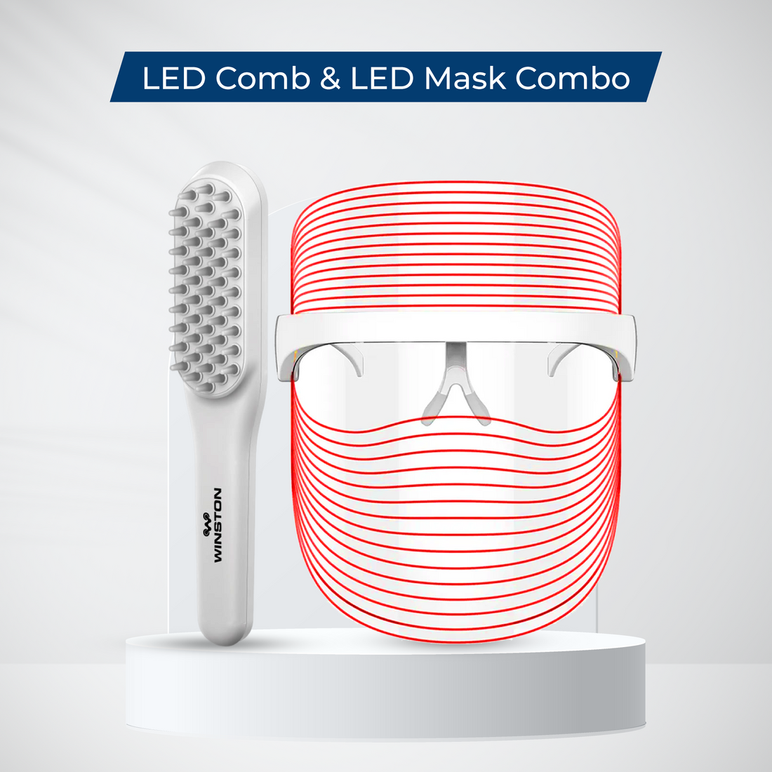 LED Comb & LED Mask Combo – Winston Electronics
