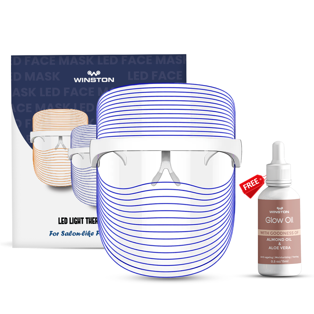 3 in 1 LED Face Mask for Anti Aging & Anti Acne - Winston – Winston ...